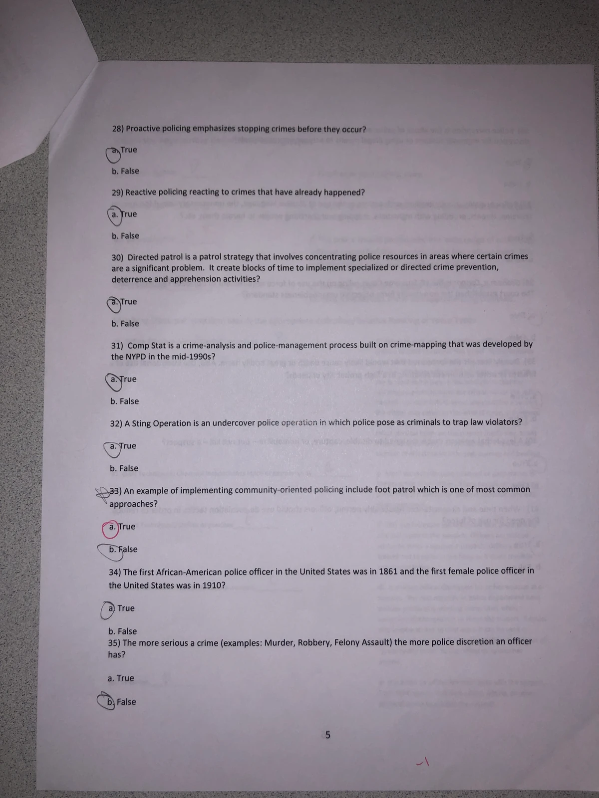 Cj test 1 study guide - Important stuff I need to remember: Unit 1: The ...