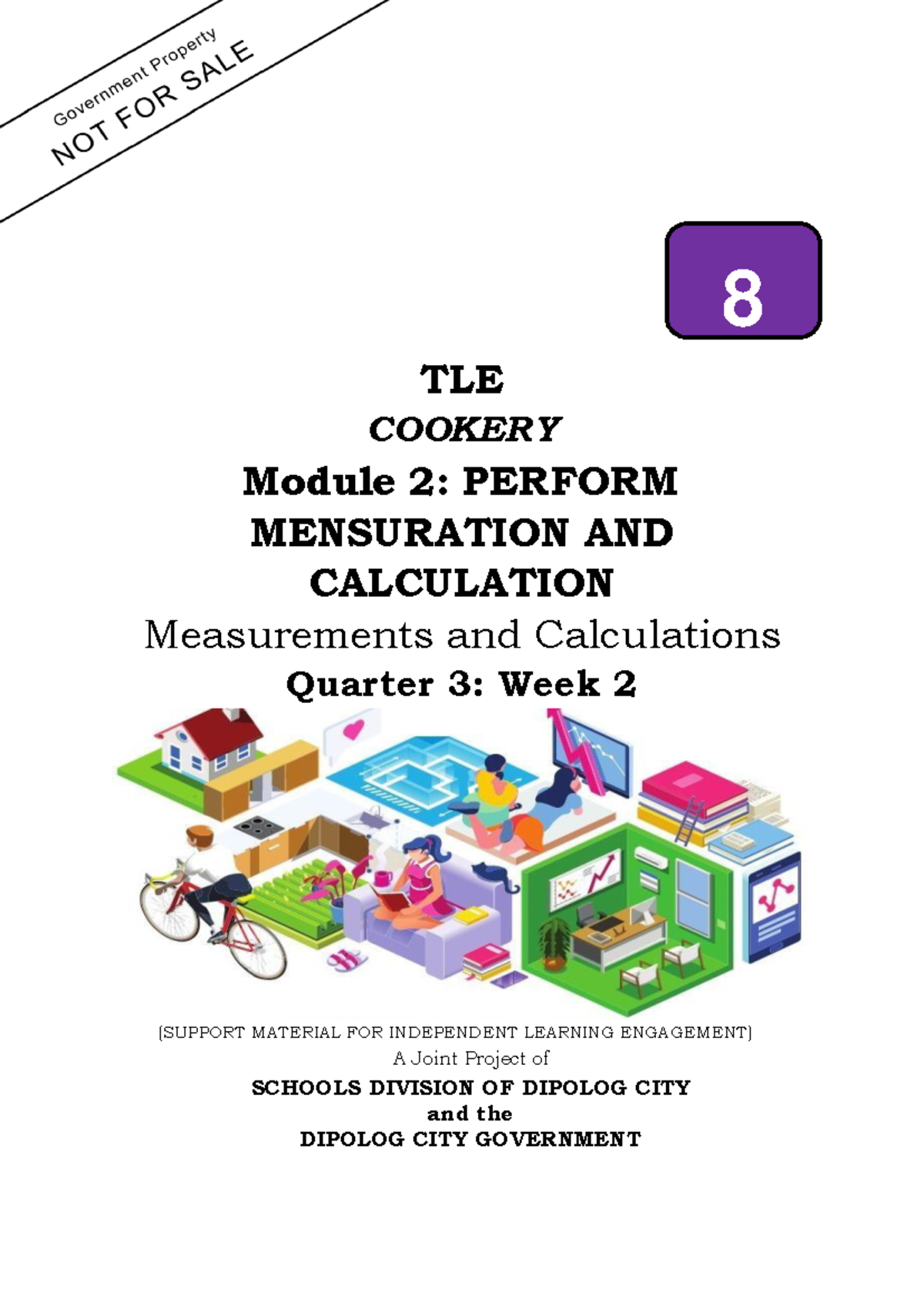 TLE8 Q1 W2 Cookery: Measurements & Calculations Guide - Studocu
