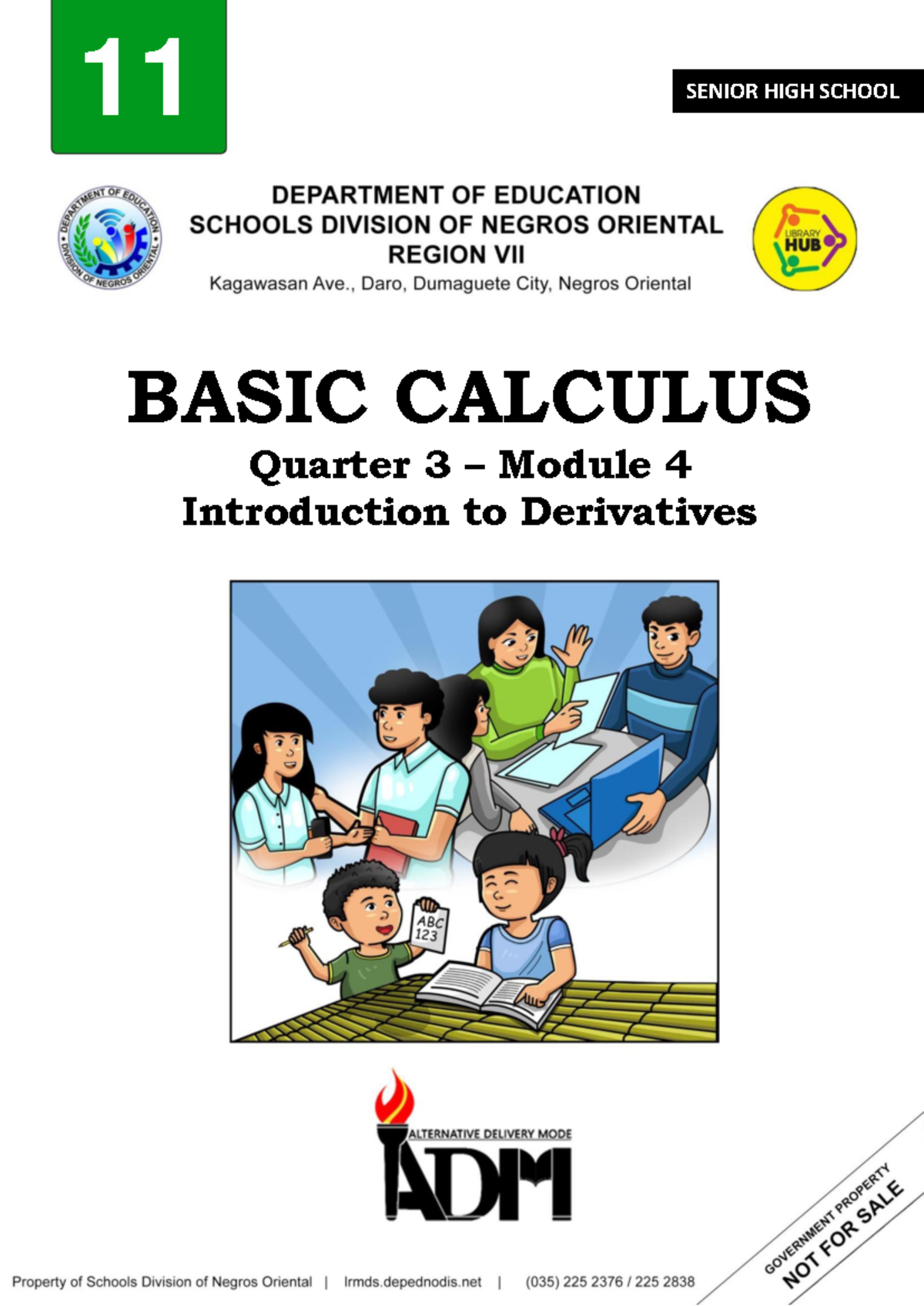 Basic-Cal-Q3-Module-4 - 11 BASIC CALCULUS Quarter 3 – Module 4 ...