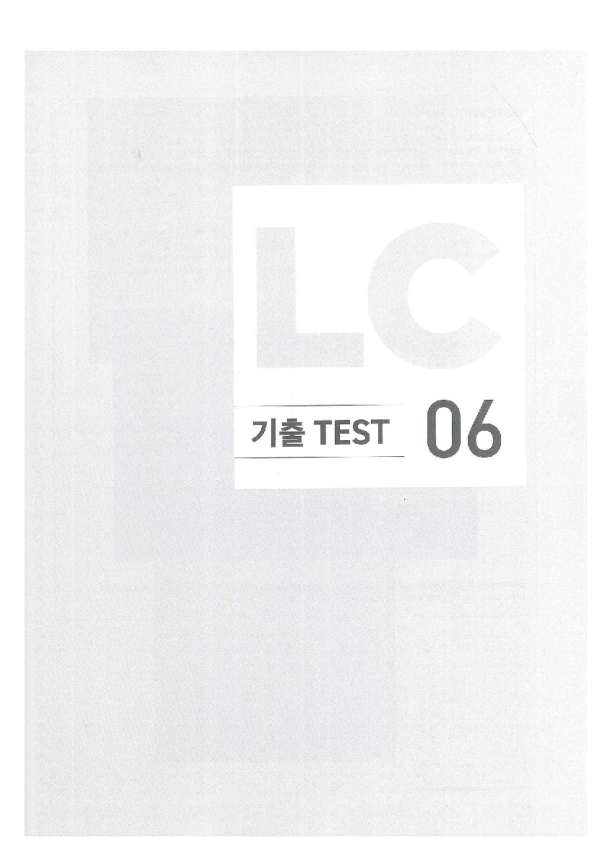 LC - TEST 6 - Hiệu Quả Cùng Cô Thanh TOEIC 99 90 - Studocu