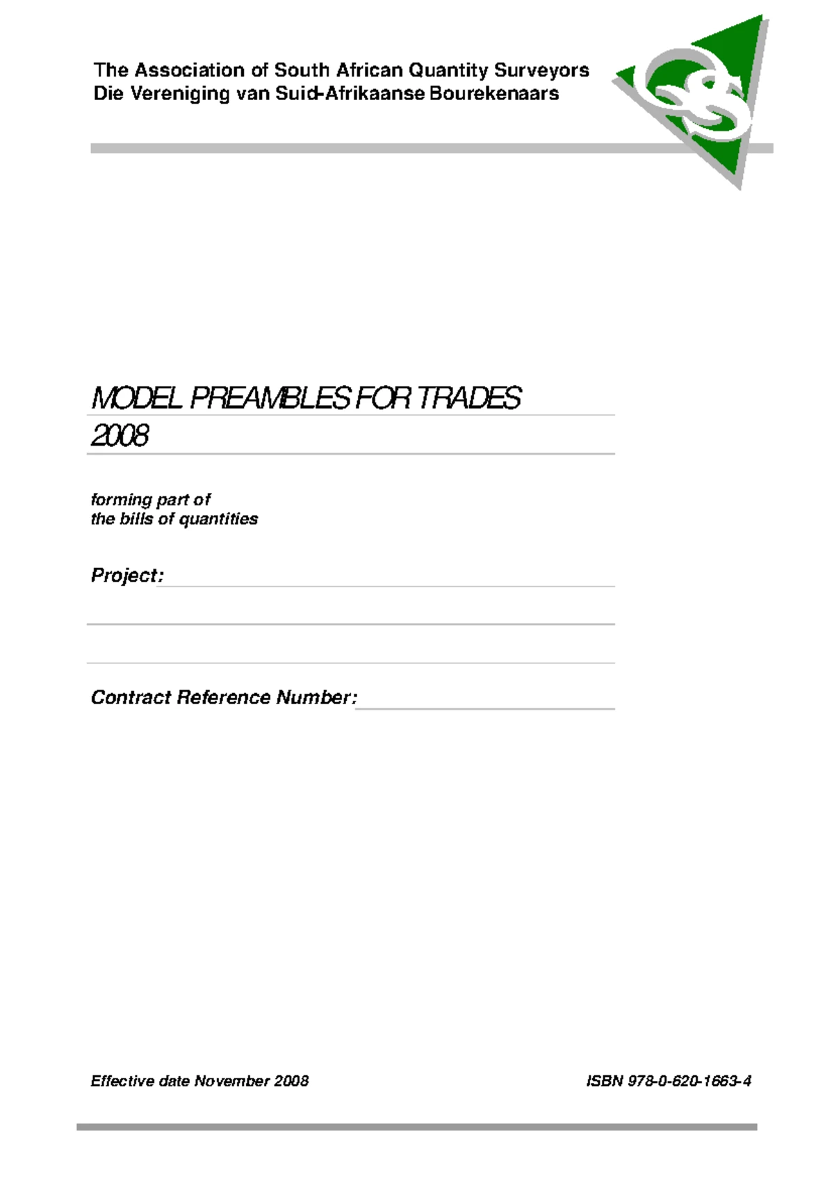 FREE Quantity Surveying N6 Question MEMO Download - Website ...