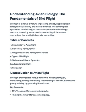 Comprehensive Study on Avian Feathers: Structure & Care Analysis - Studocu