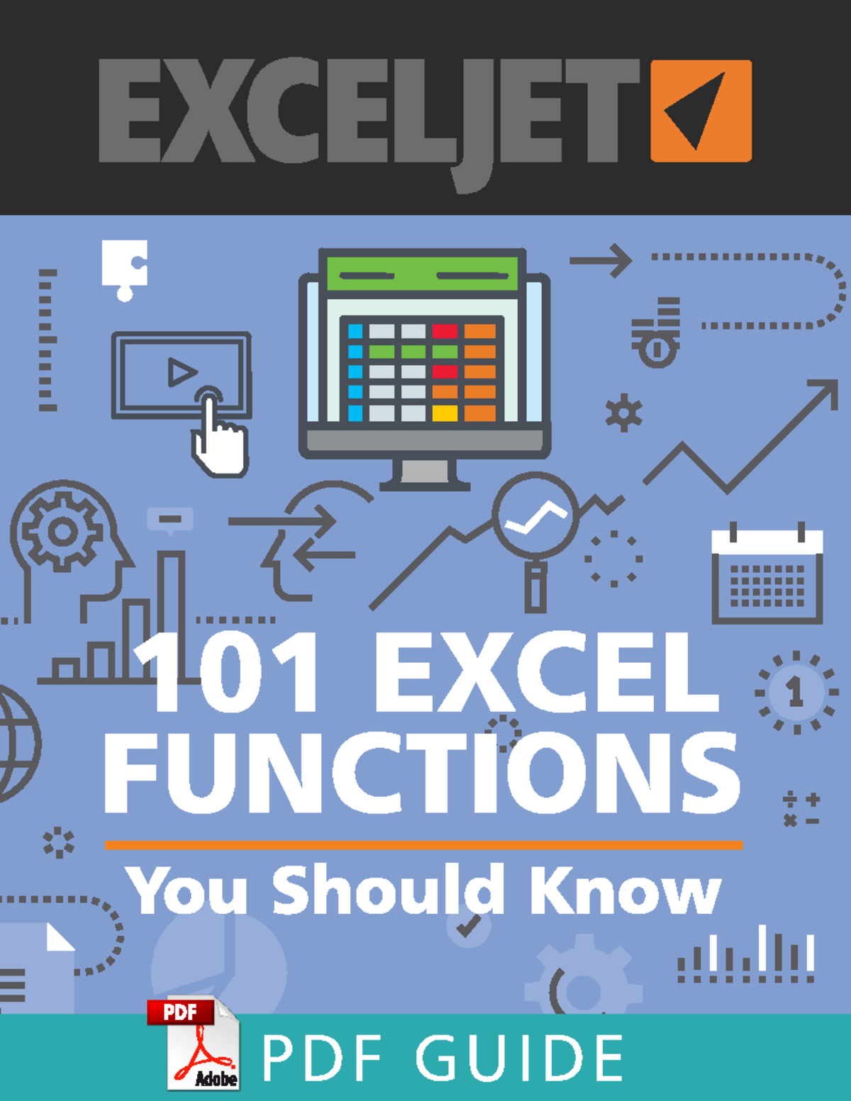 Excel Jet (2021) 101 Excel Functions You Should Know - PDF GUIDE 101 ...