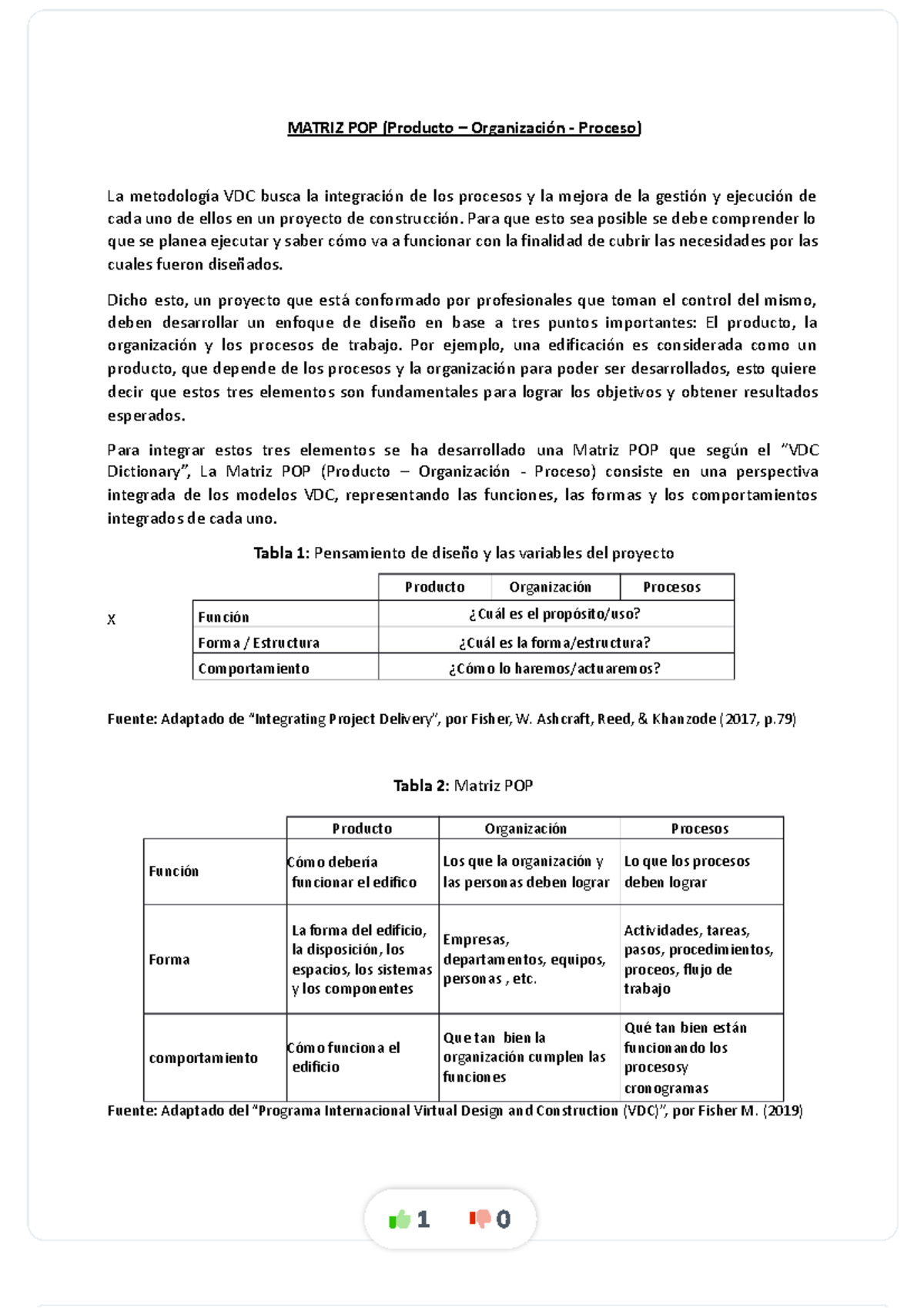 Matriz-pop-tarea-semana-3 compress - MATRIZ POP (Producto – Organización - Proceso) La ...