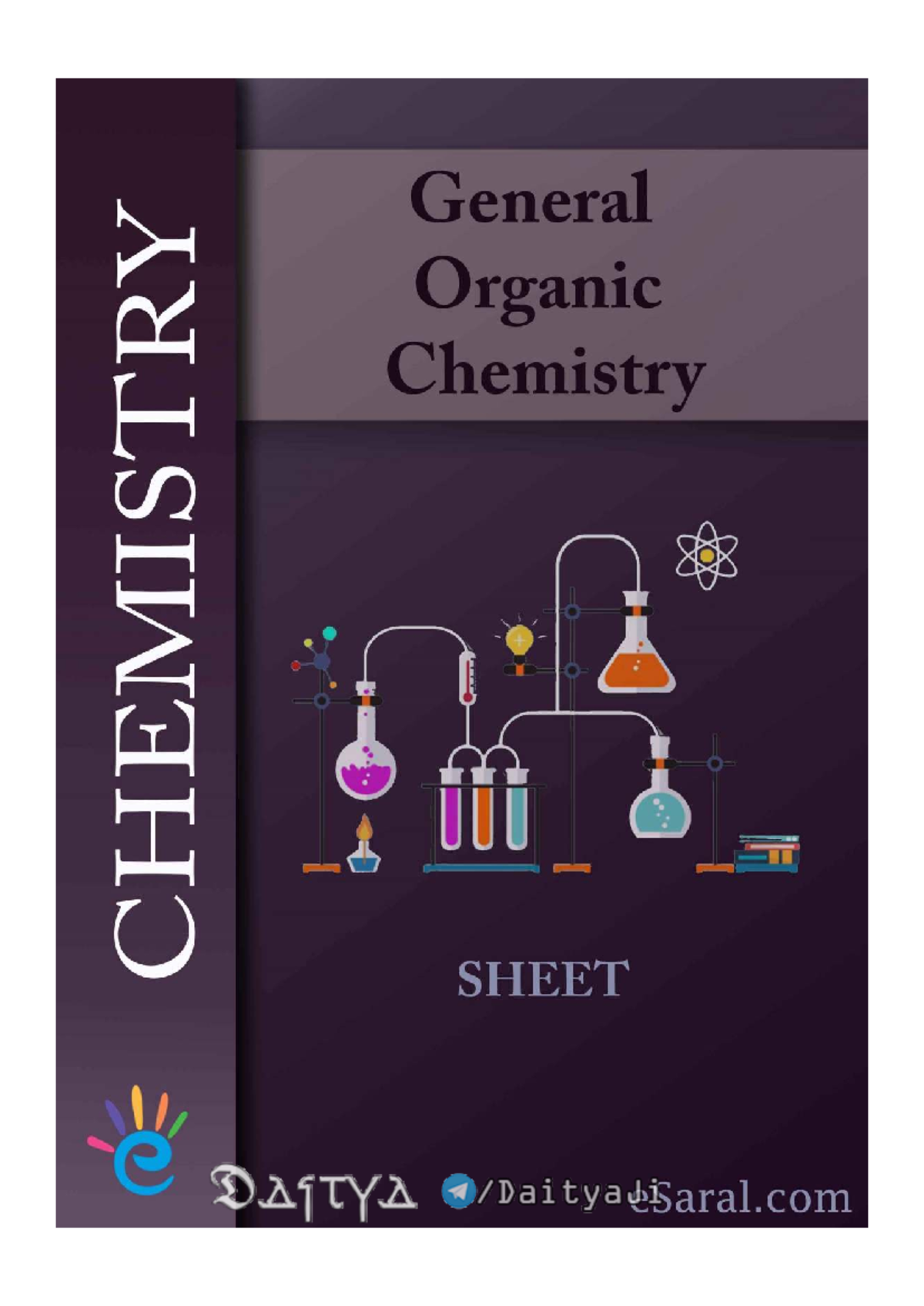 Practice Sheet for General Organic Chemistry (CHEM 101) - Studocu