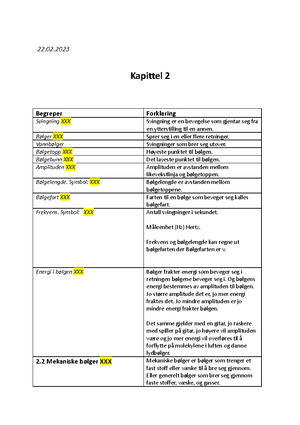 [Solved] hva er synlig lys - Naturfag - Studocu
