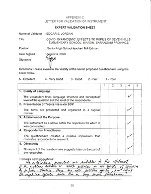 Grade 10- Cookery-SIM7 - TLE Quarter 1 – Module 7: Cookery 10 10 TLE ...