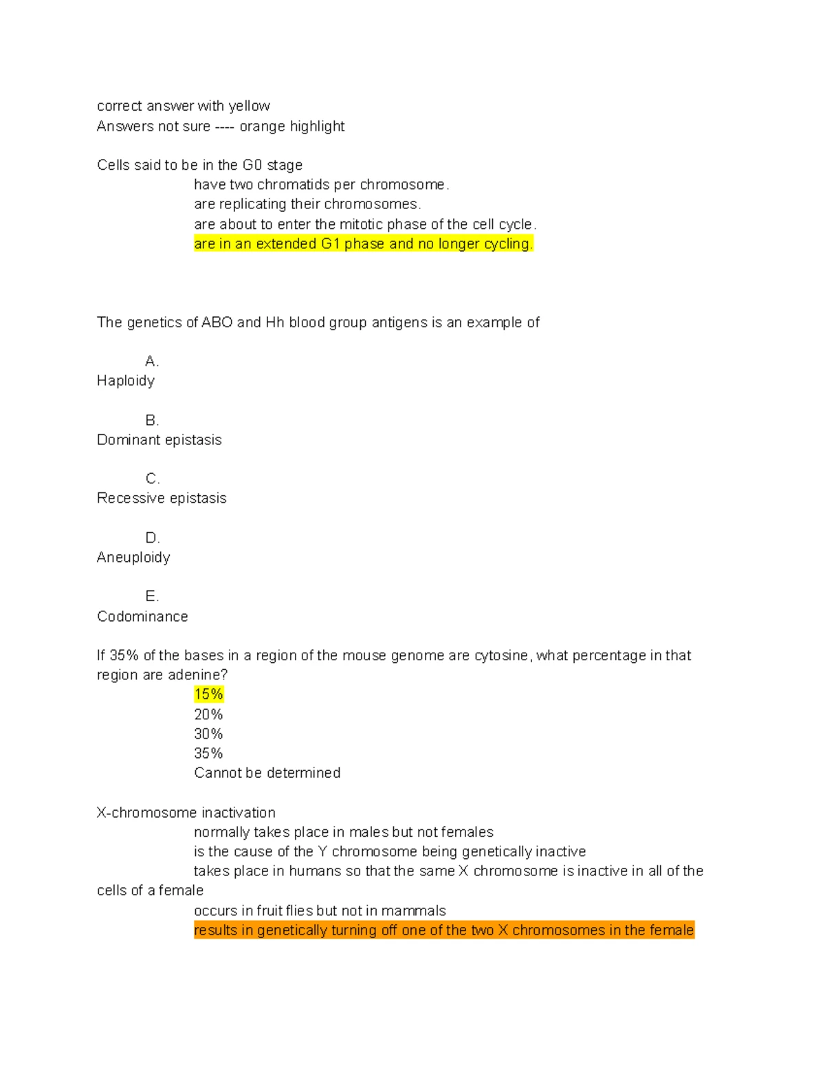 Genetics Lab 2: Dihybrid Cross Prediction and Observations - Studocu