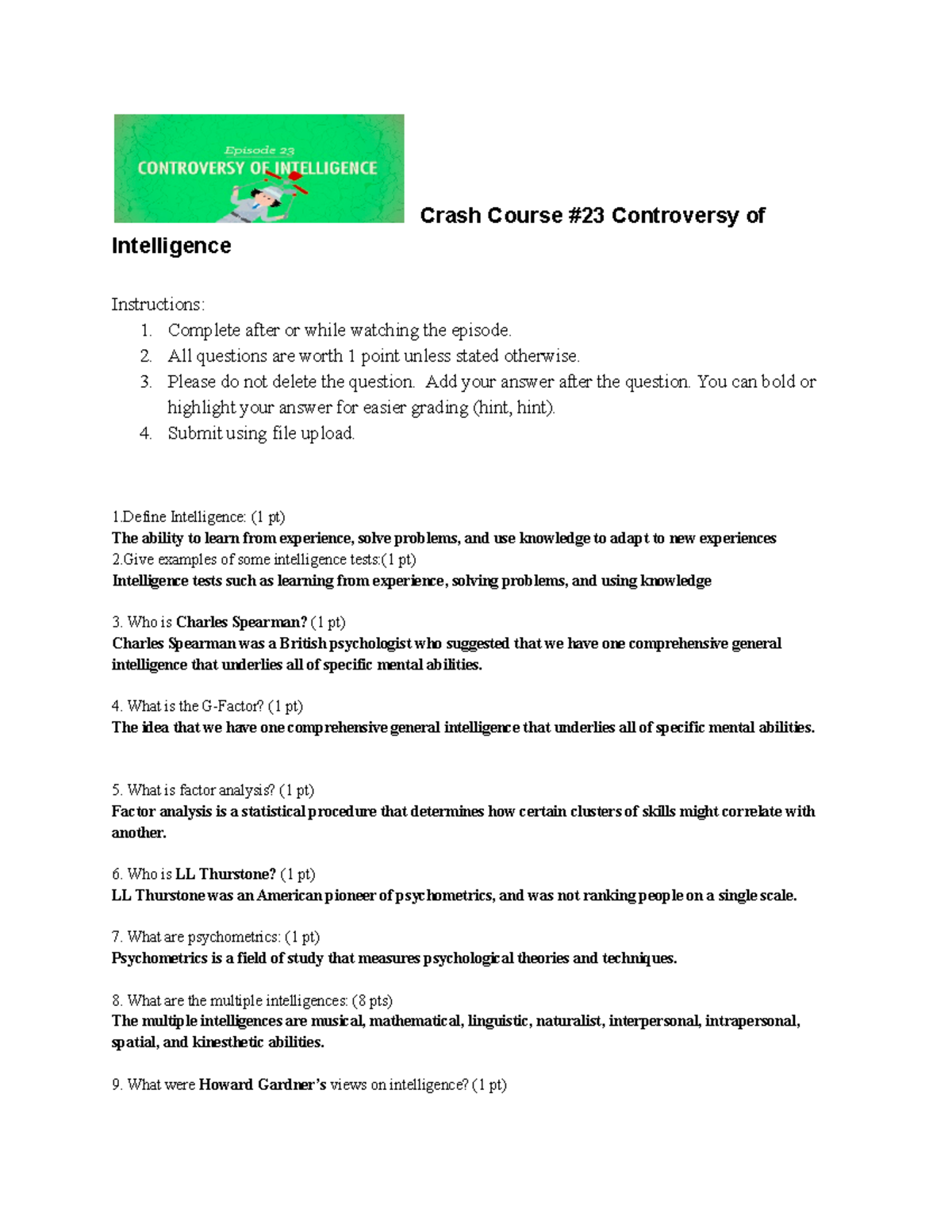 Psychology Crash Course Episode #23 - Crash Course #23 Controversy of ...