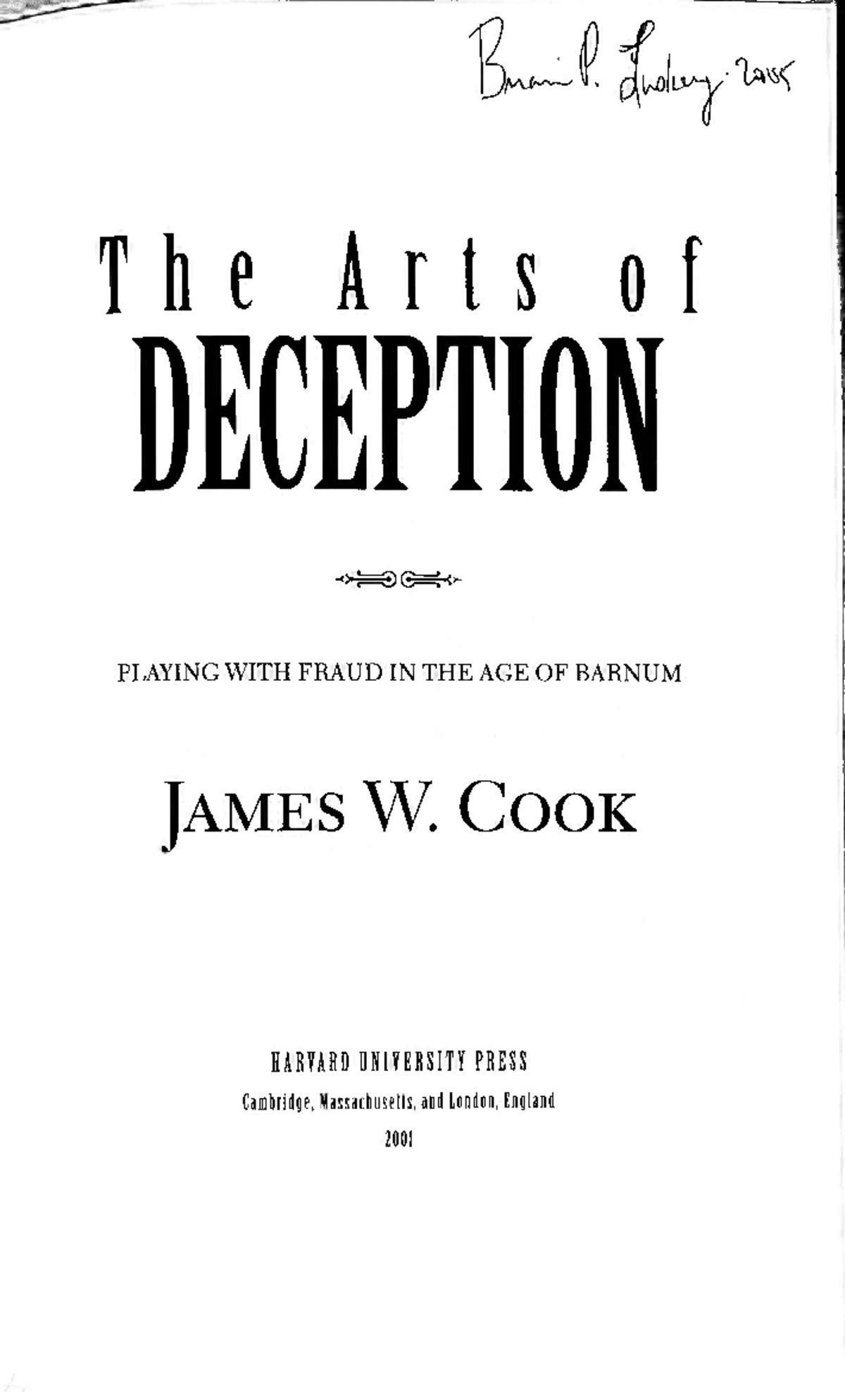 The Arts of Deception: Barnum's Feejee Mermaid and Authenticity in ...
