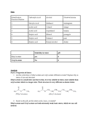 Chem 111 Lab Report 5 - Chemical Kinetics of Hydrogen Peroxide ...
