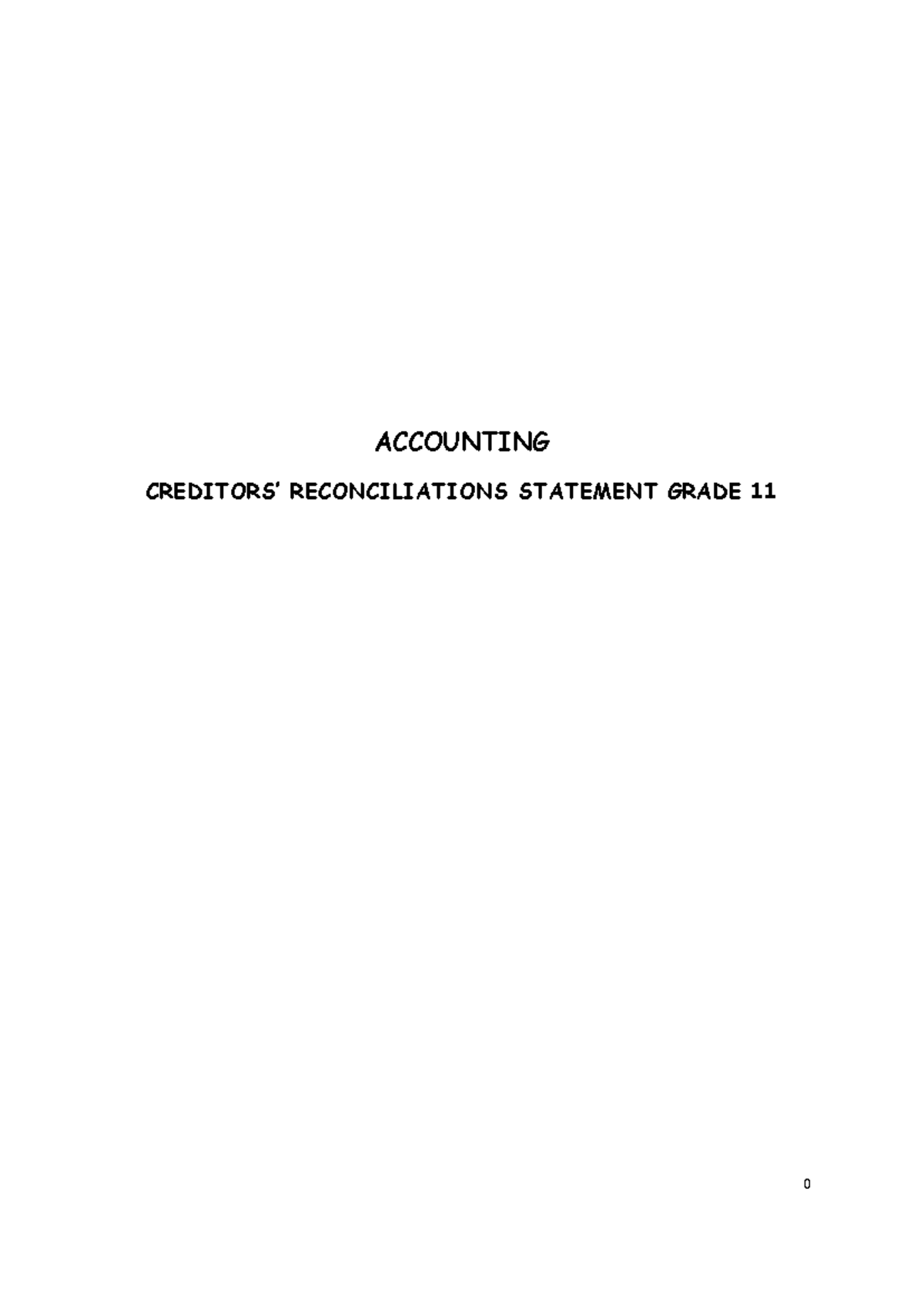 Creditors Reconciliation Statement - CAPS Grade 11.doc Final Draft ...