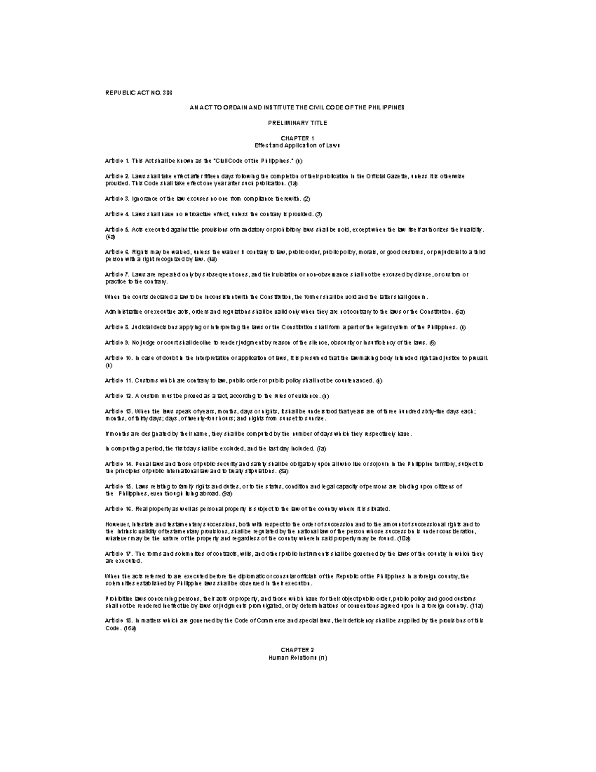 Civil Code Overview and Key Provisions - Z4vxs(0r - Studocu