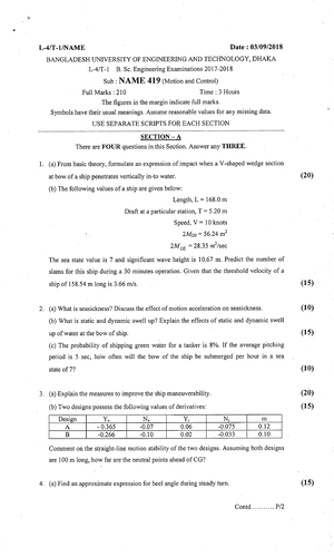 Calculation of Freeboard - The method to calculate the minimum required ...
