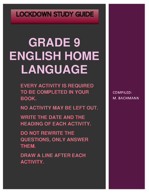 English notes grade 9 - Steps For Analysing a cartoon: STEP 1 Read ...