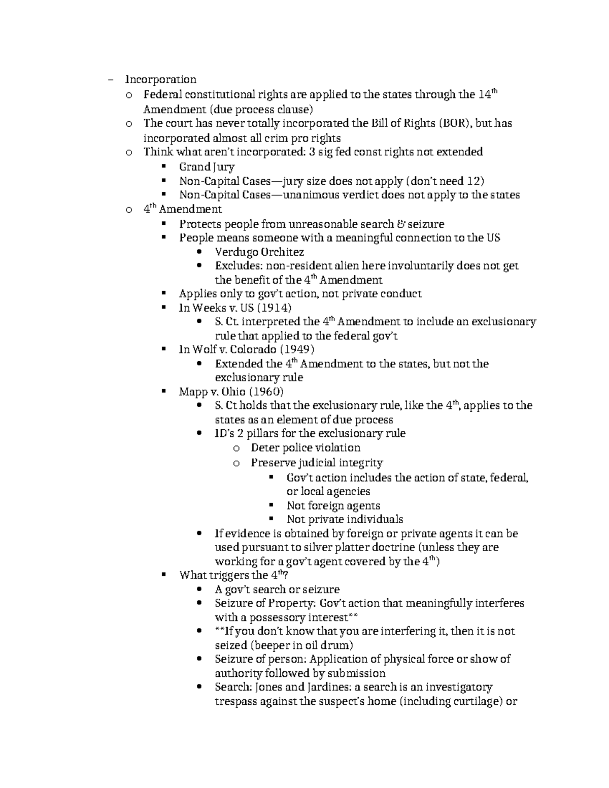Rules Outline - Practice Exam Solutions for 2019 (Law 101) - Studocu
