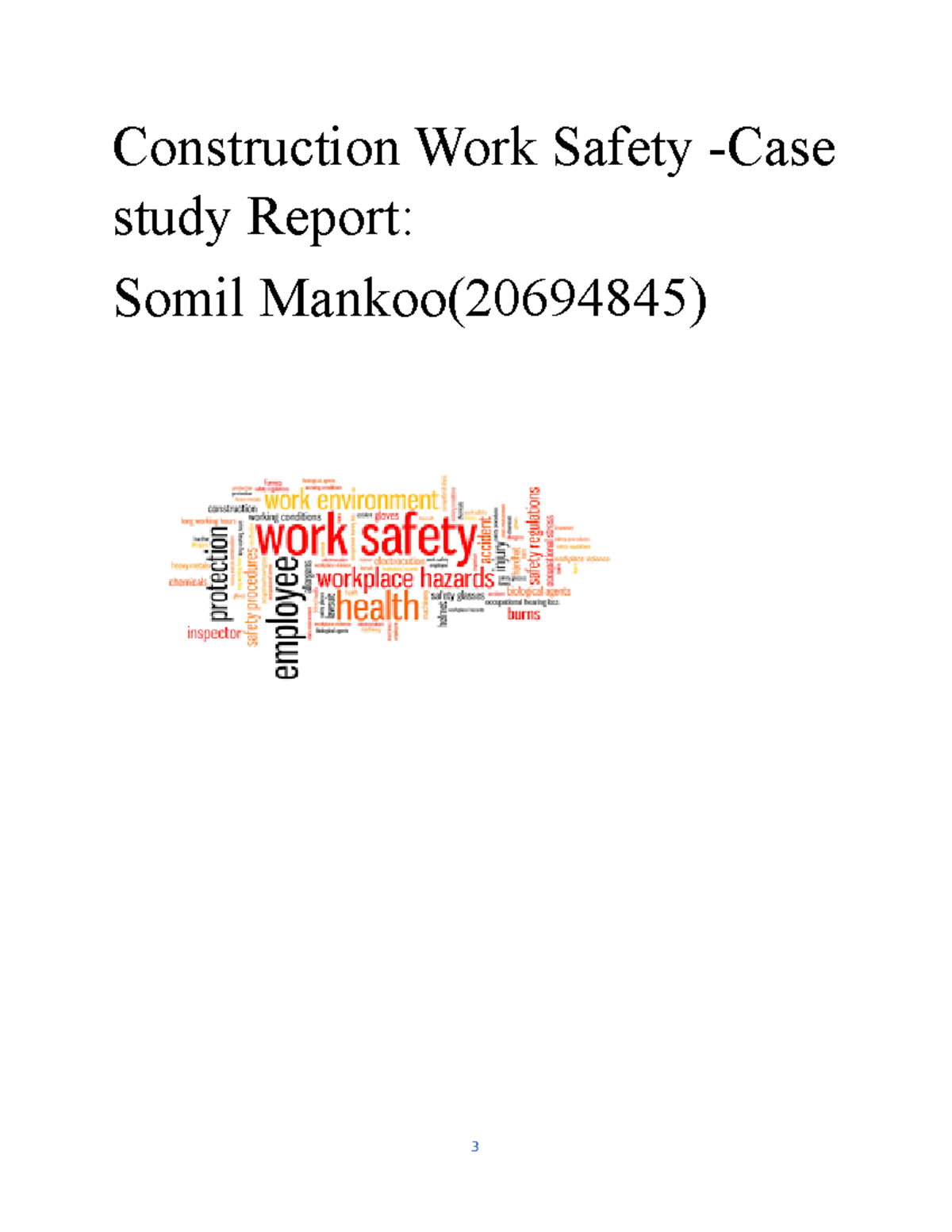 Case Study on Crane Safety in Construction: Analyzing Risks and ...