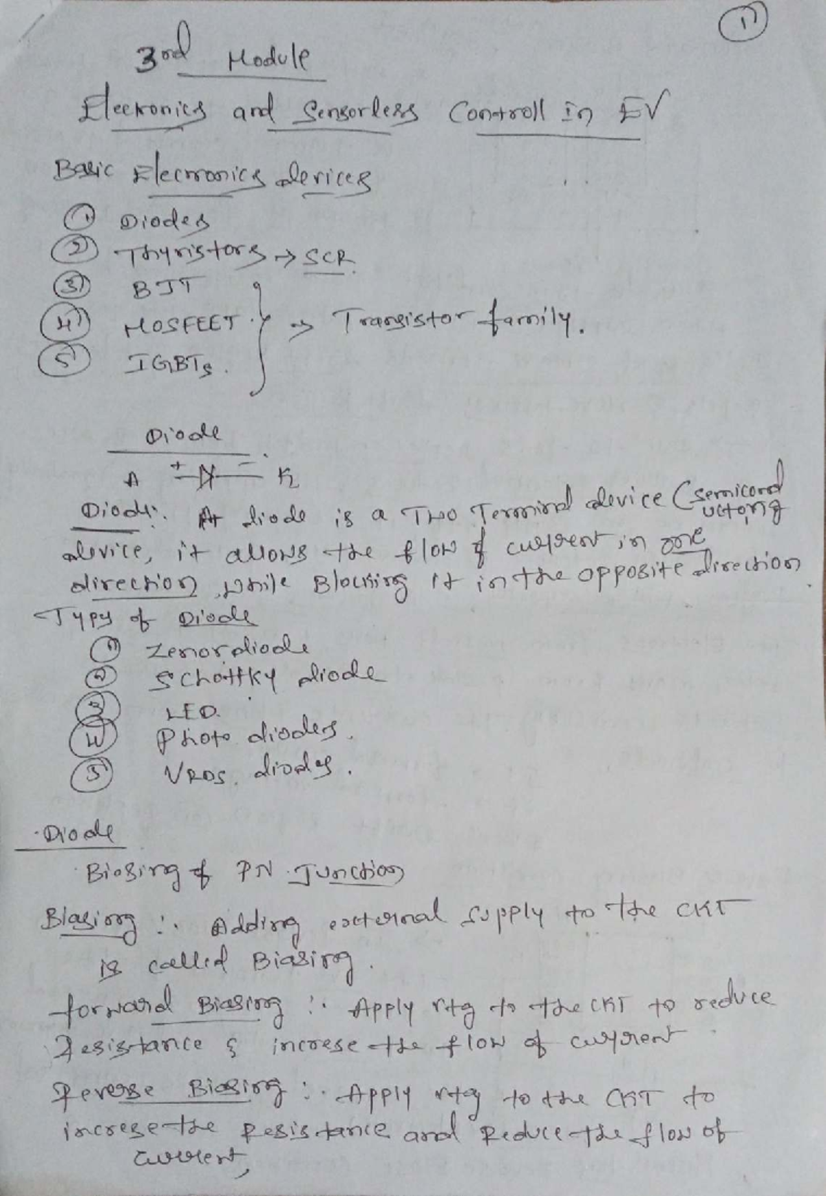 EV Module 3 Study Notes - No Comments - Studocu