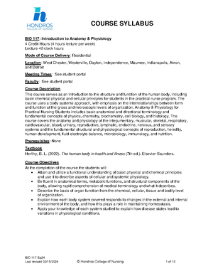 117 exam 2 study guide - ``0Study Guide: Human Anatomy & Physiology ...