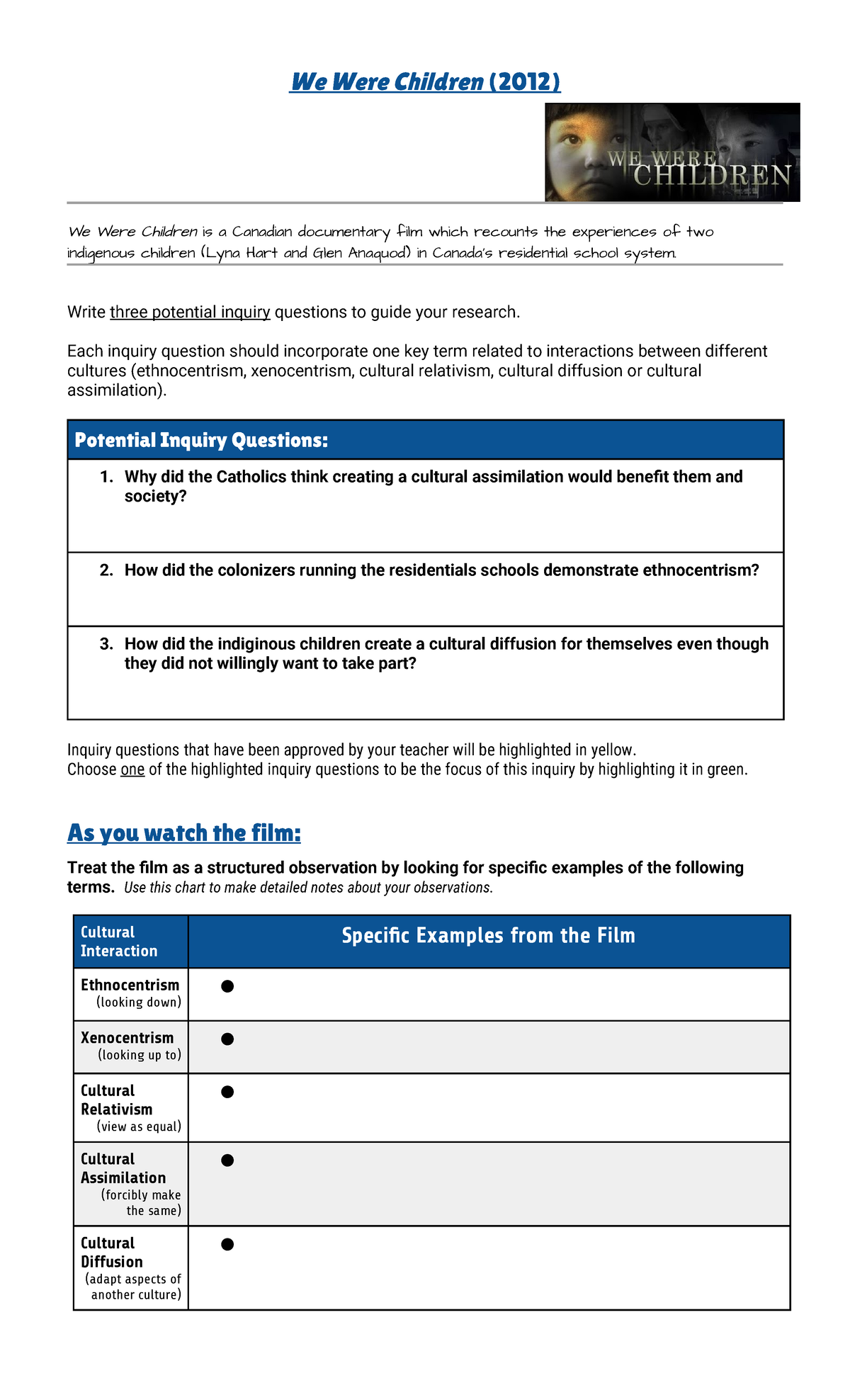 Copy of (We Were Children Version - Rough WORK) - We Were Children ...