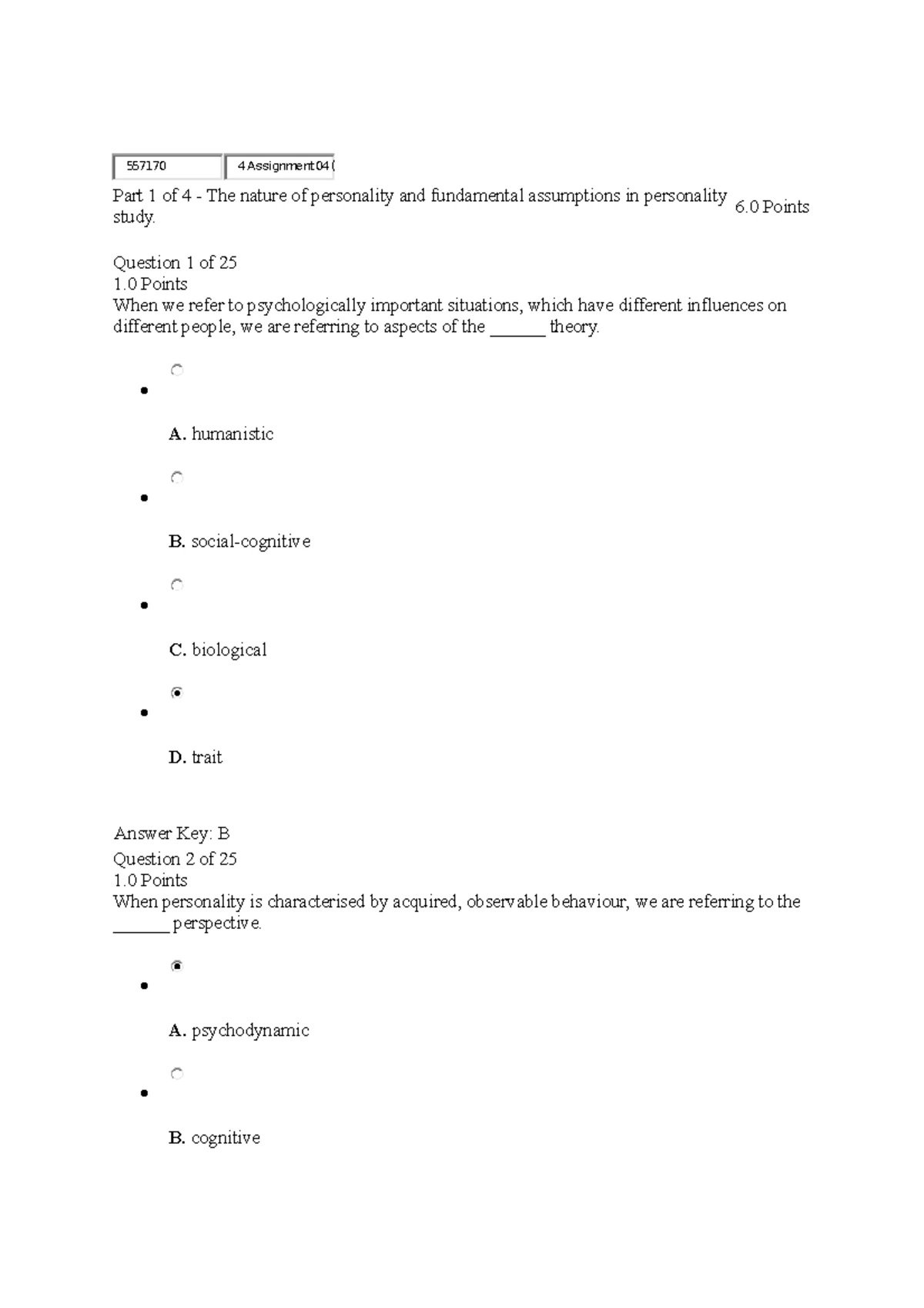 Grade 8 Life Orientation Careers SBA - Project Assignment - Studocu