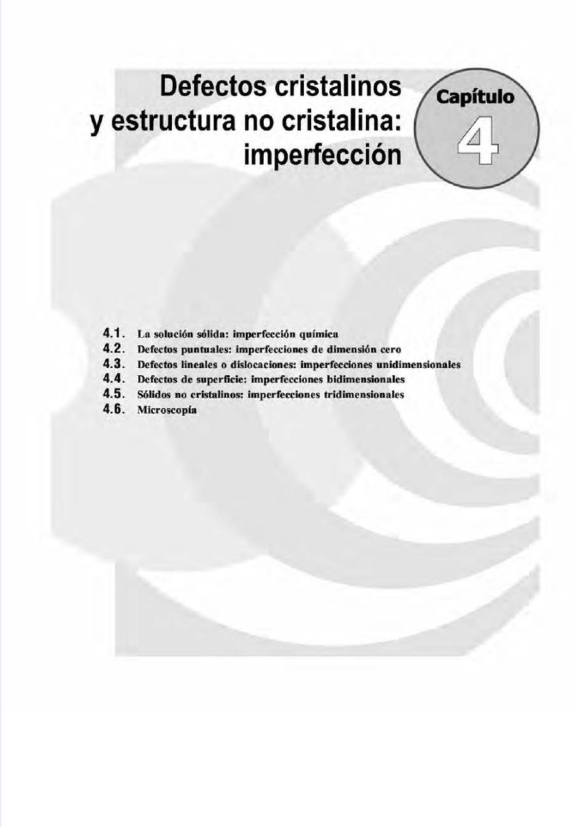 Unidad 4: Defectos Cristalinos y Estructura No Cristalina en Materiales ...