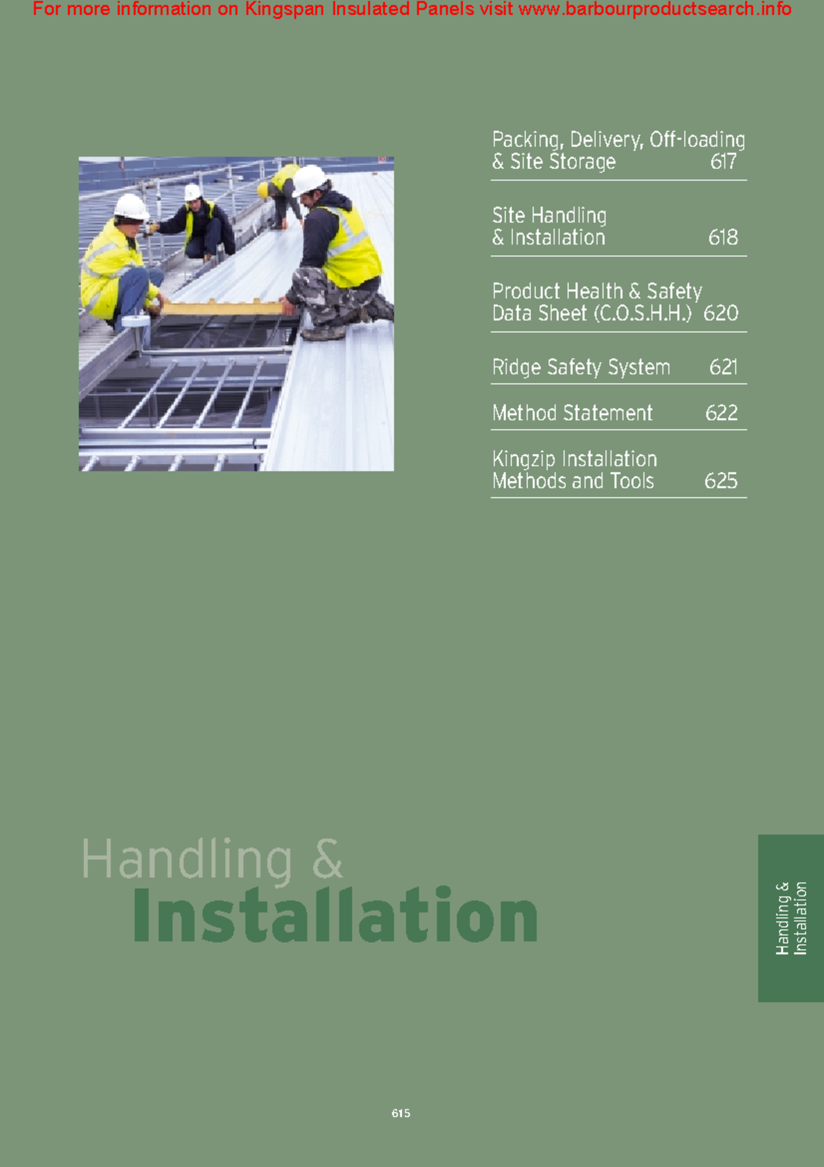 Methods of Statements for KS1000 & KS600 Panel Installation - Studocu