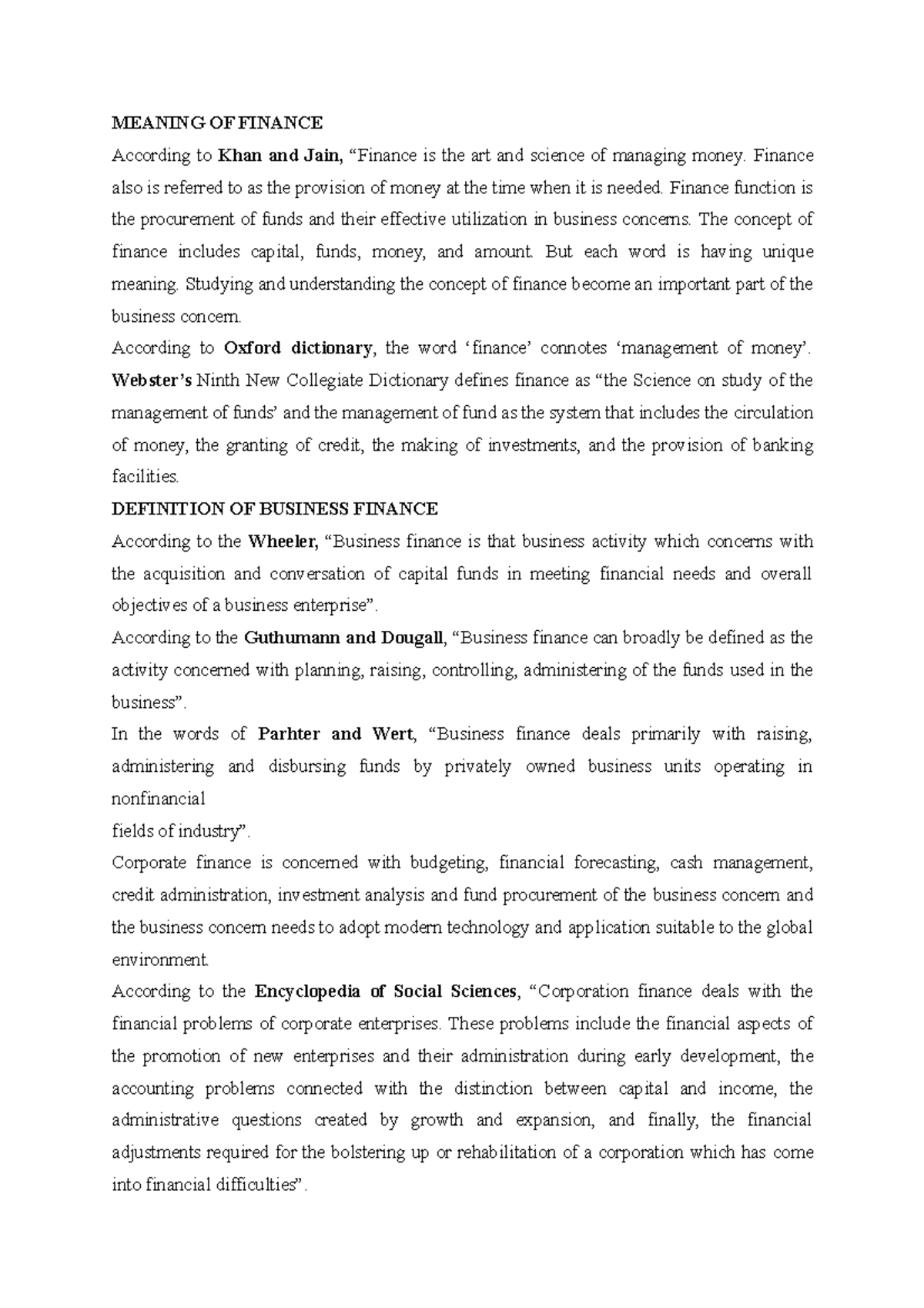 FM Chapter 1 - Understanding Financial Management Concepts - Studocu