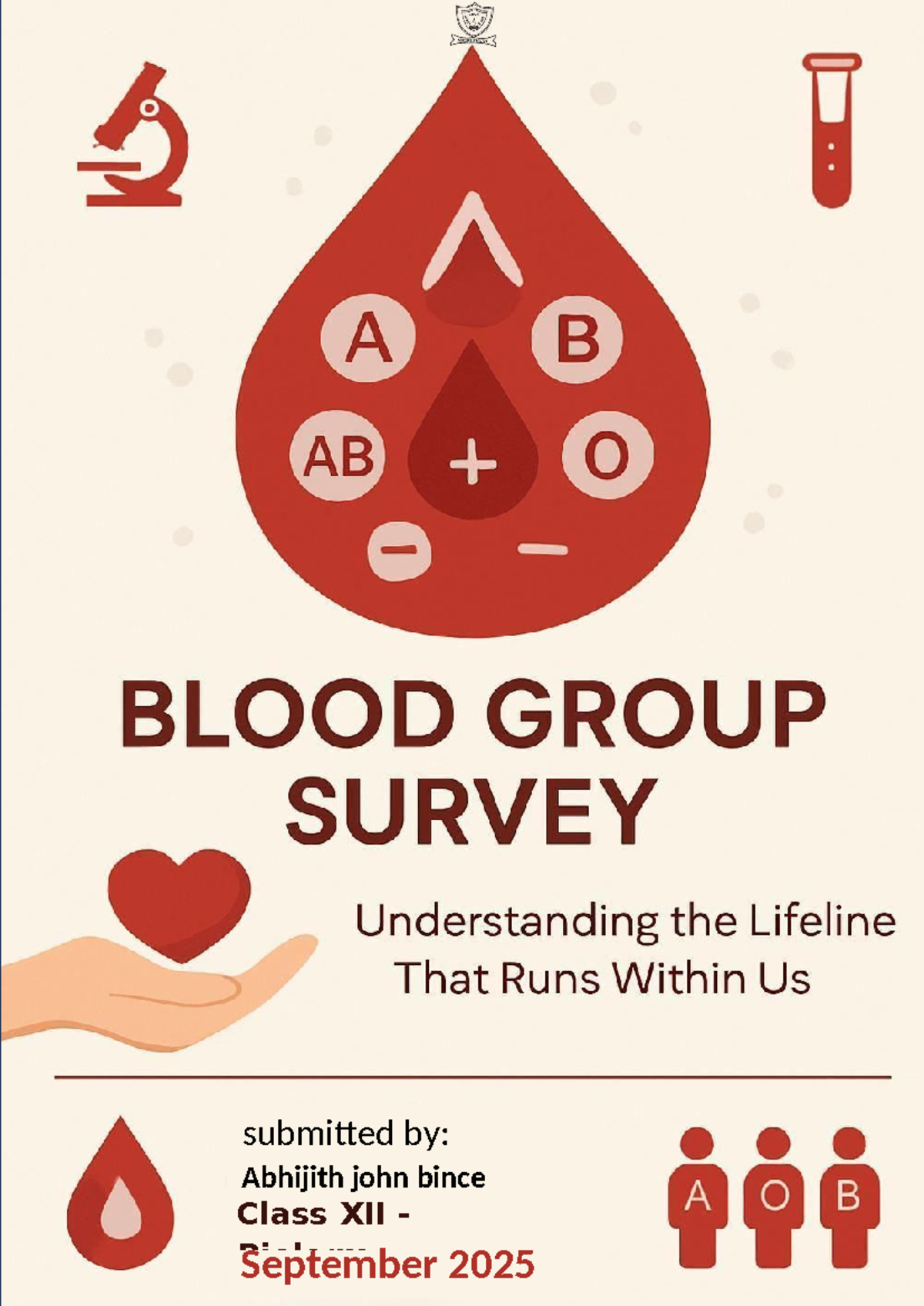Class XII Biology Project: Understanding Blood Groups and Their ...