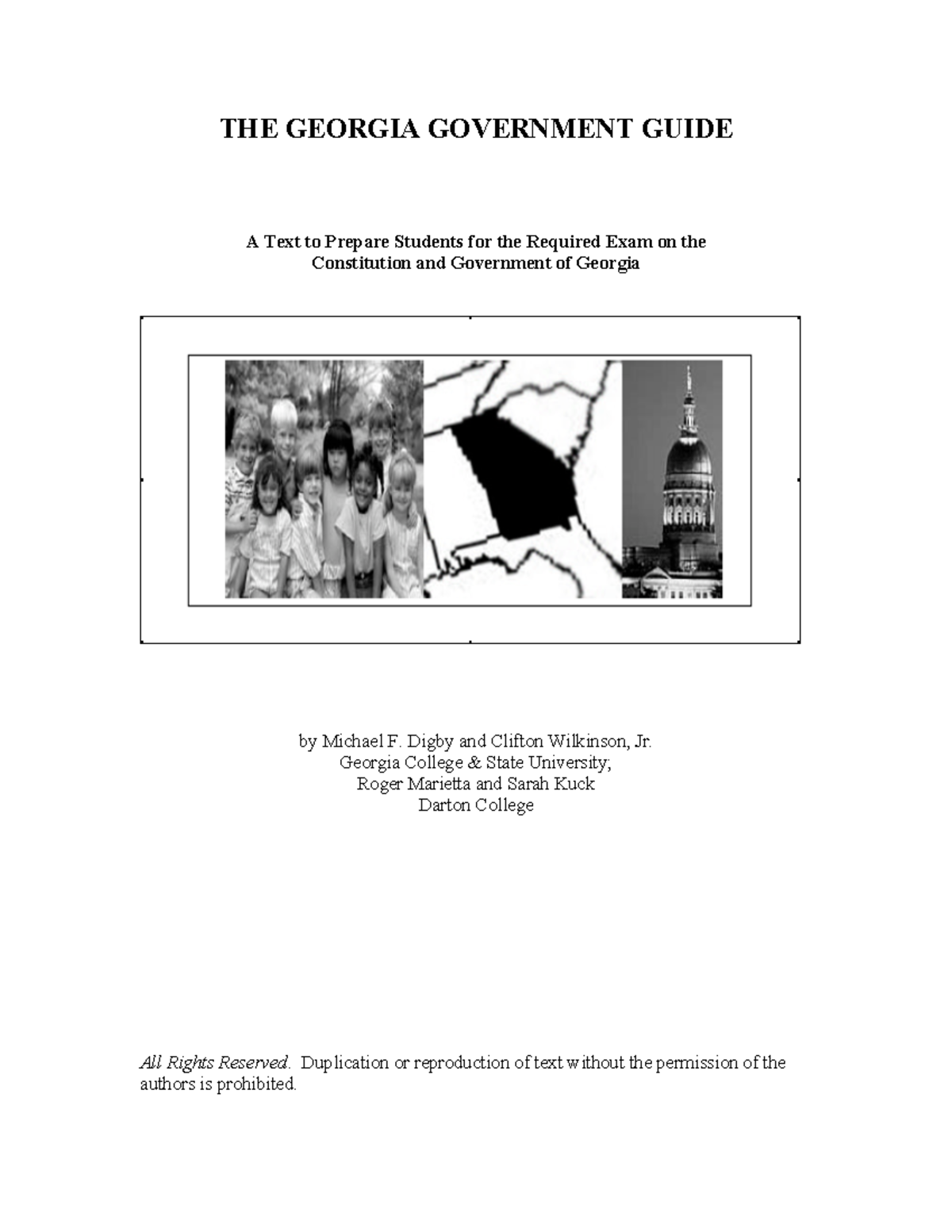 48887437-Government-Exam Prep: The Georgia Government Guide - Studocu