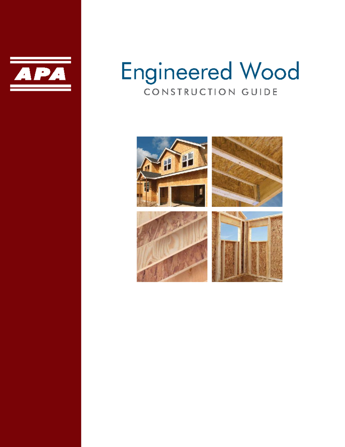 APA Engineered Wood Construction Guide: Sustainable Building Solutions ...
