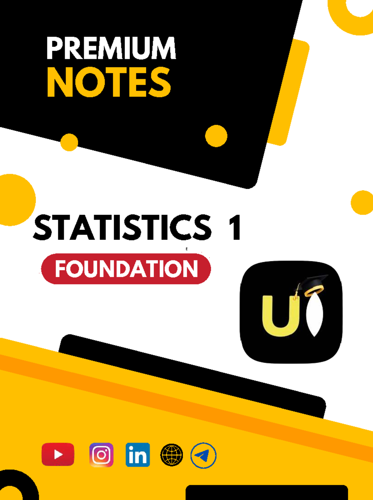 Statistics 1E Foundation Notes by Shruti Gulia - Studocu