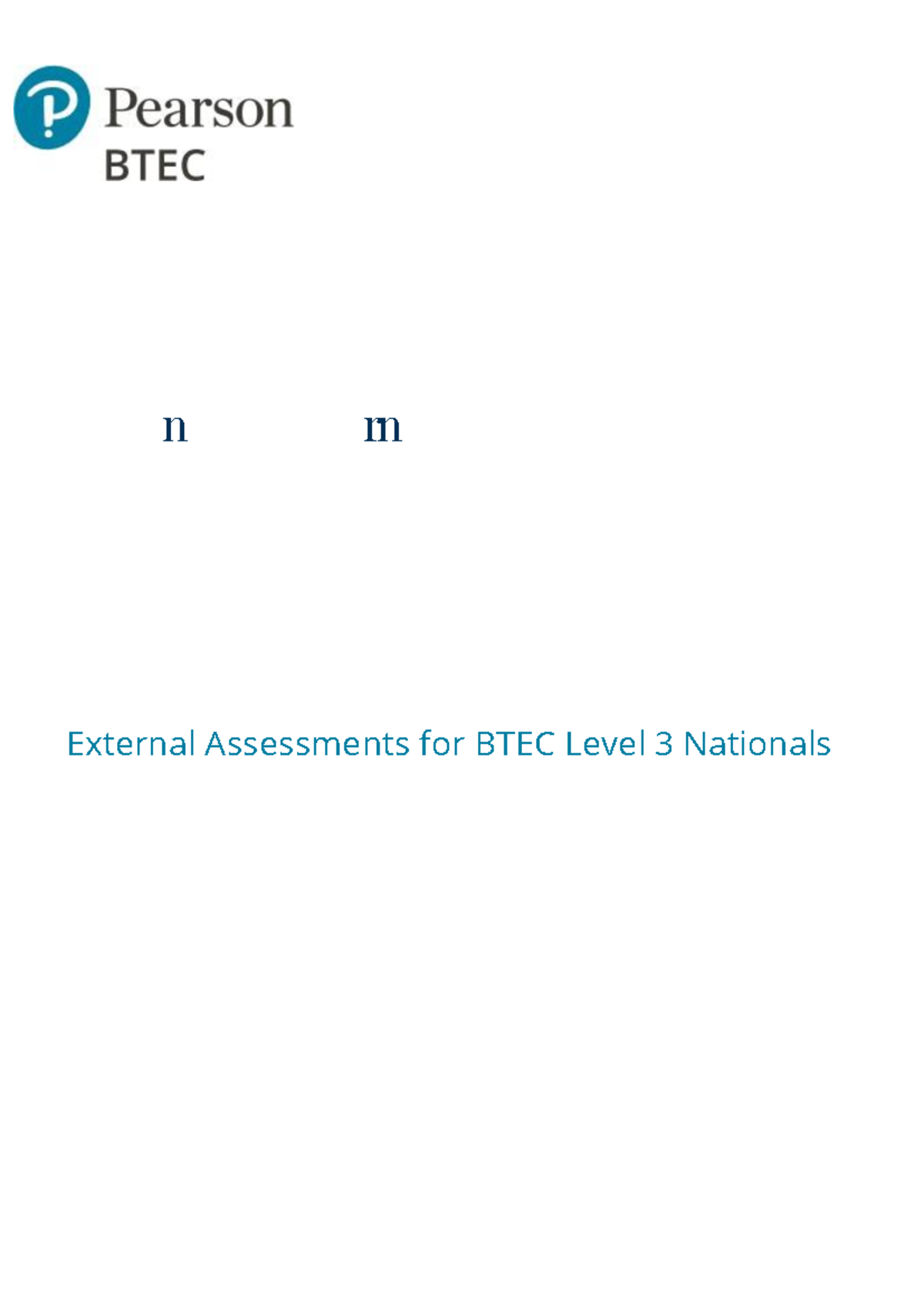 Grade Boundaries for BTEC Level 3 Nationals - January 2025 - Studocu