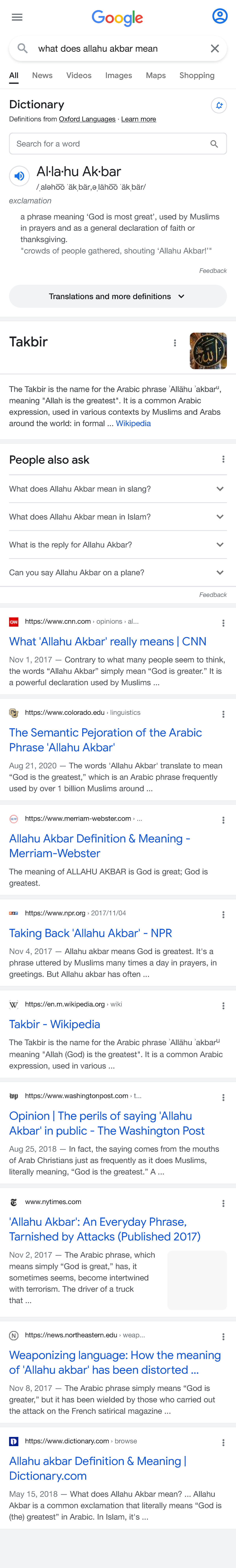 Understanding the Meaning of "Allahu Akbar" - A Study Guide - Studocu