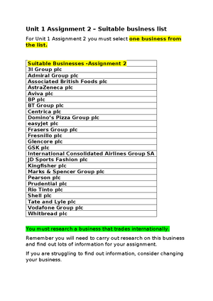 Unit 8 Assignment 2 - acheived distinction - Unit 8 Assignment 2 Evaluation report Introduction ...