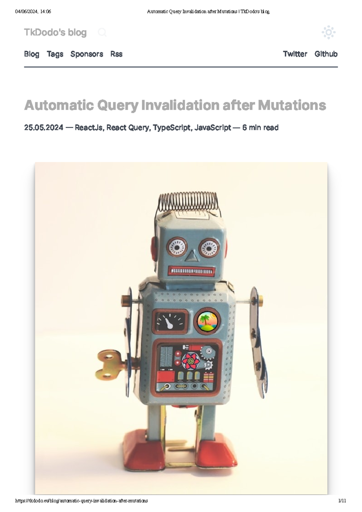 Automatic Query Invalidation After Mutations in React Query (ReactJS) - Studeersnel