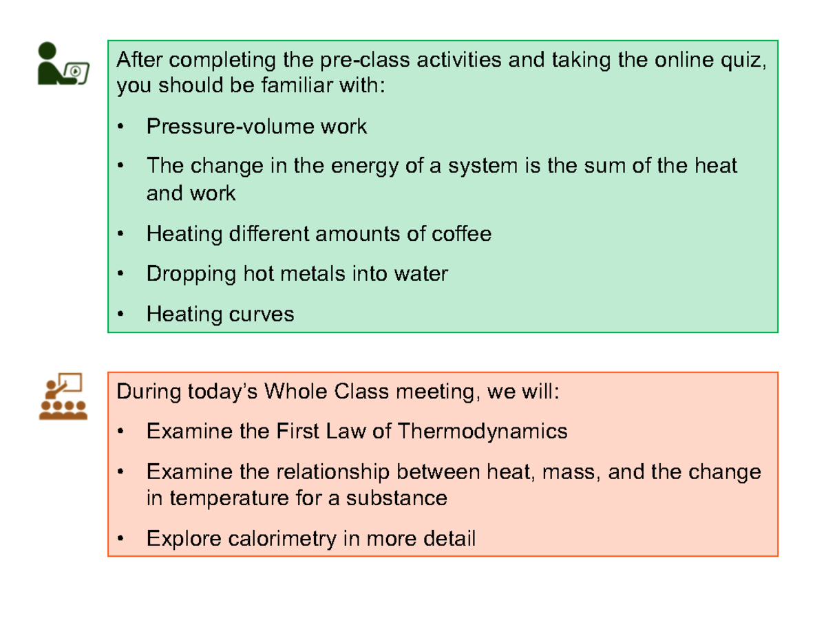 Lecture Notes on Thermodynamics and Energy Changes - Studocu