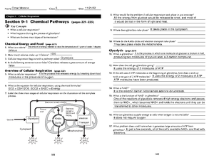 KEY-Honors Chemistry Final Exam Review- 2023 - Honors Chemistry Final ...