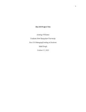 Fin 320 module 6 assignment - Module Six Journal Amerigo Williams ...