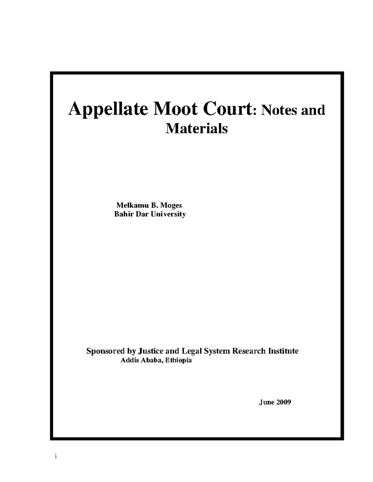 Appellate Moot Court: Comprehensive Notes and Materials (Part II) - Studocu