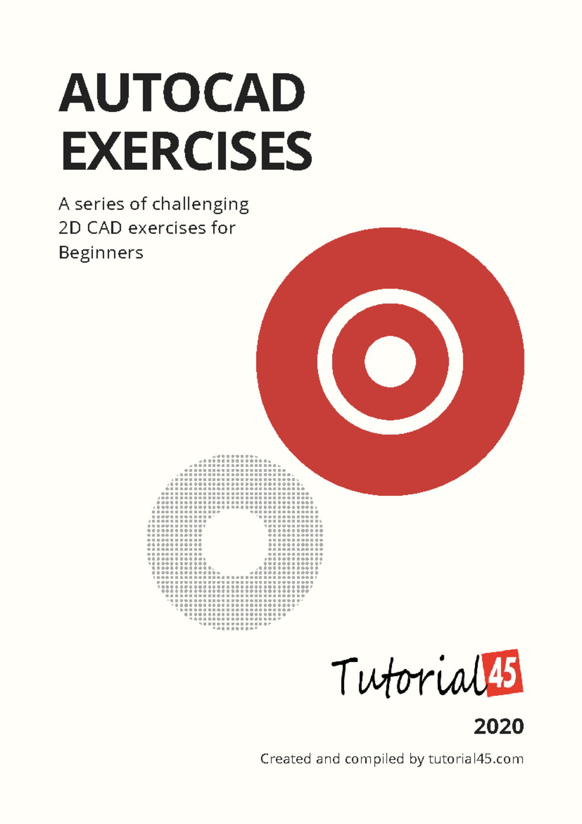 AUTOCAD 2D EXERCISES FOR BEGINNERS - TUTORIAL 45 (2020) - Studocu