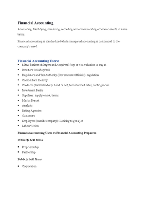 Accounting Cycle Exercises I - Larry M. Walther; Christopher J. Skousen ...