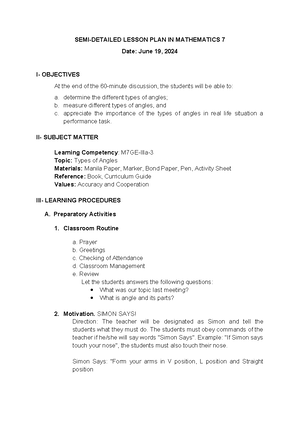 WEEK4Illustrating SAS - SEMI-DETAILED LESSON PLAN IN MATHEMATICS 8 ...