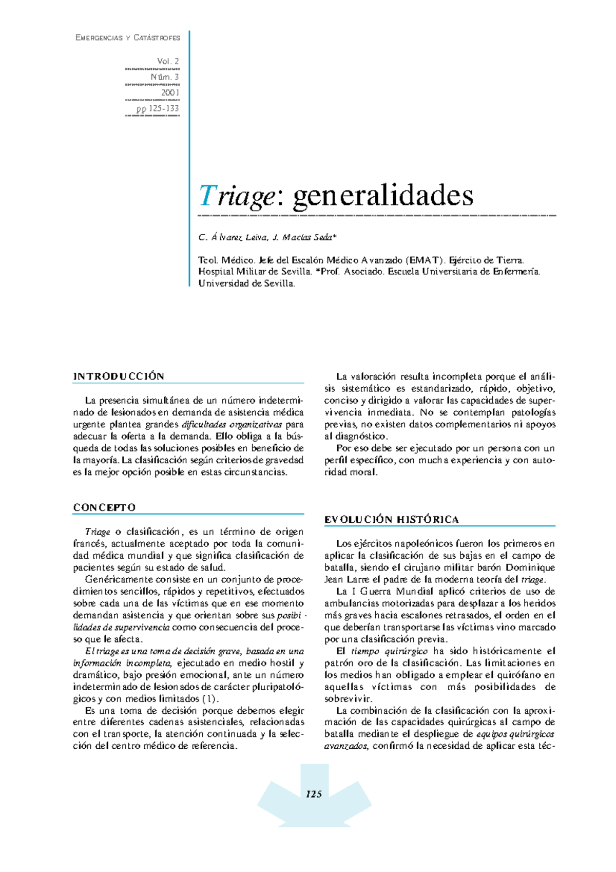 Triage Generalidades: Material de Repaso para Emergencias y Urgencias ...