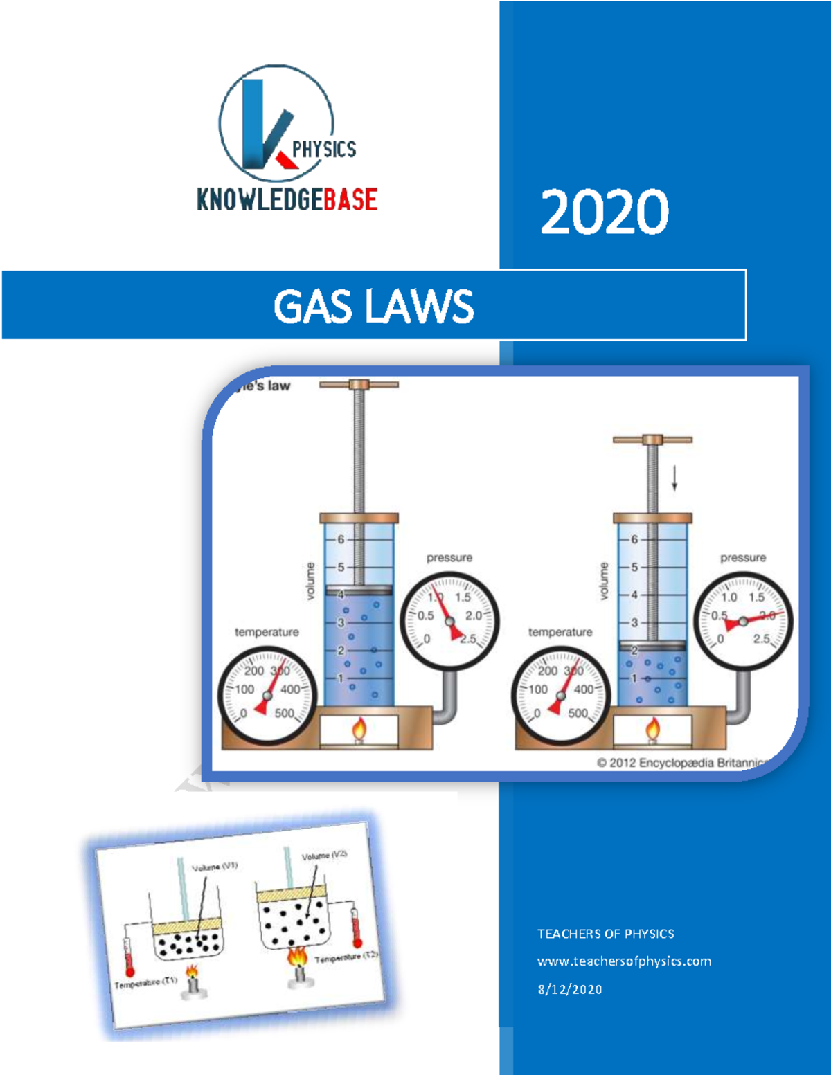GAS LAWS - Comprehensive Notes on Boyle's and Charles' Laws - Studocu