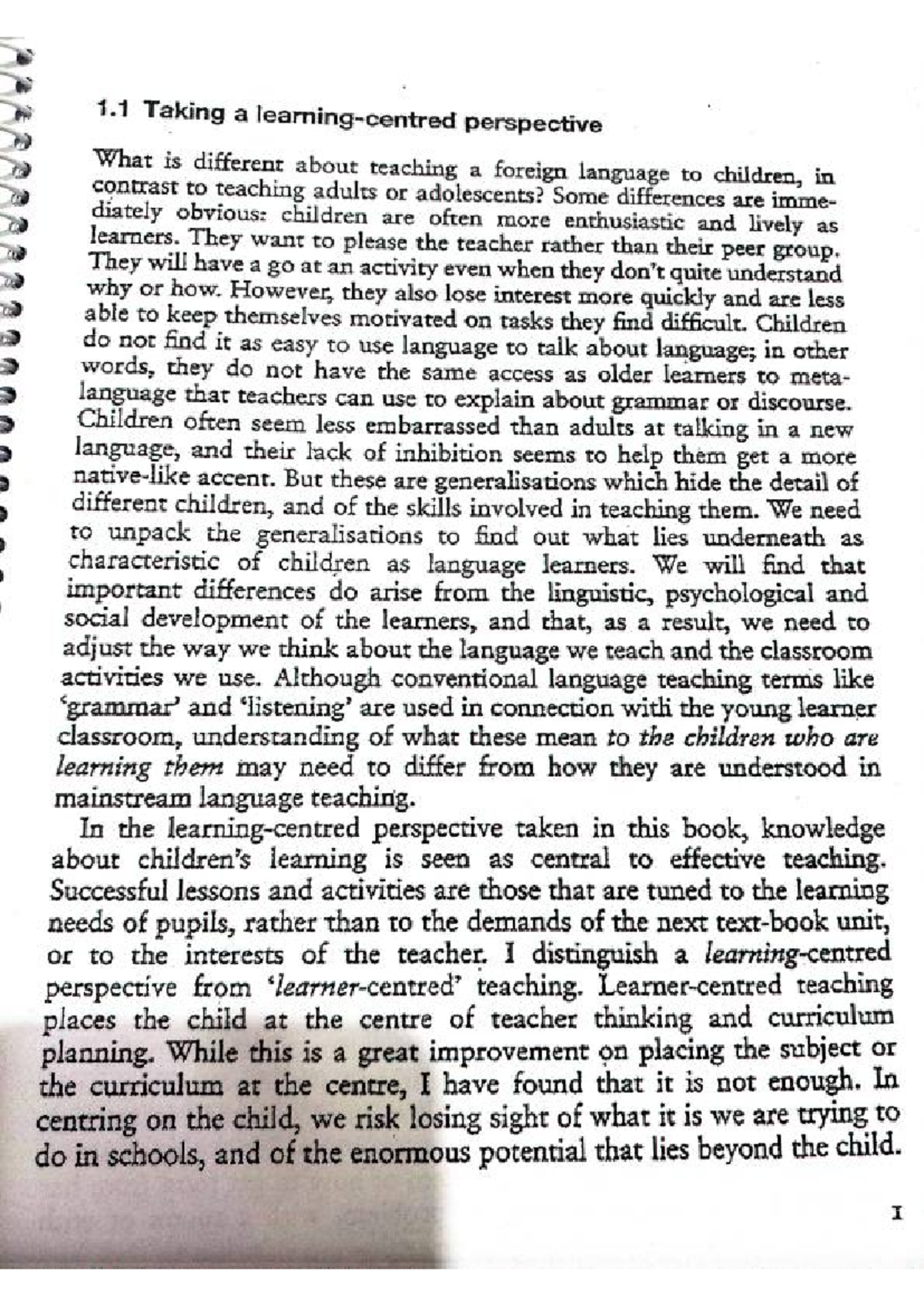 Biology 101 Midterm Exam Study Guide: Teaching Young Learners - Studocu