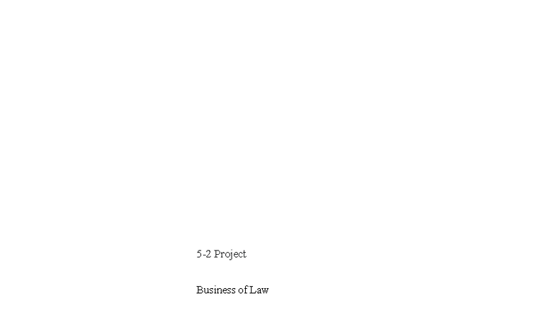 5-2 Project: Ethical Leadership and Public Disclosure in Business Law ...