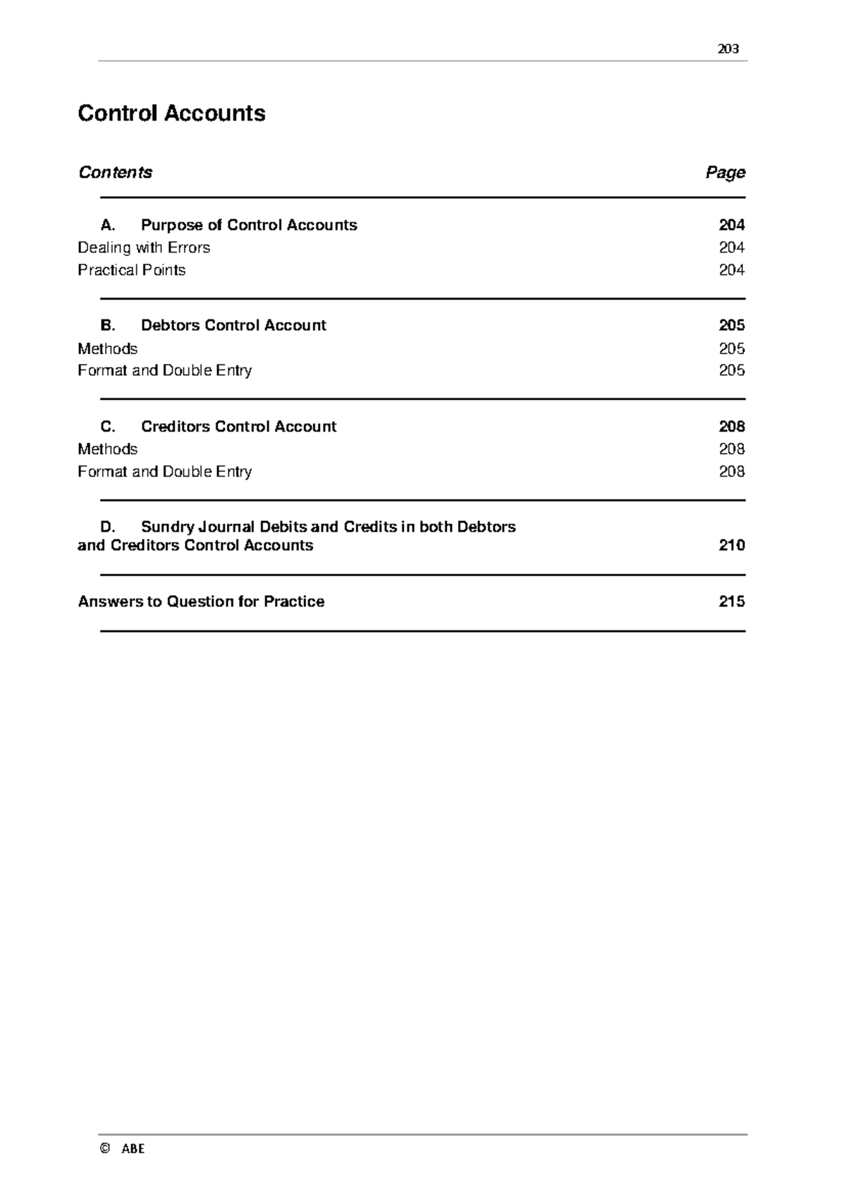 Control Accounts - ifa - Control Accounts - A. Purpose of Control ...