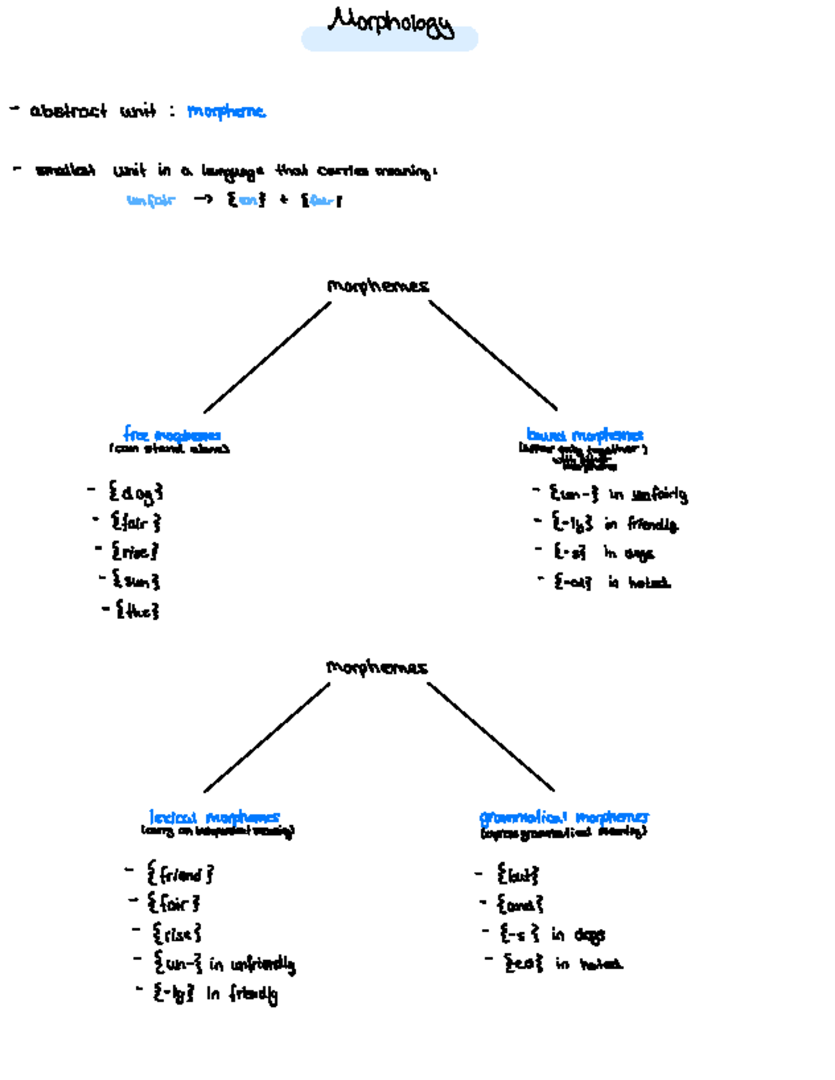 Morphology (ENG101): Word Formation and Morpheme Analysis - Studocu