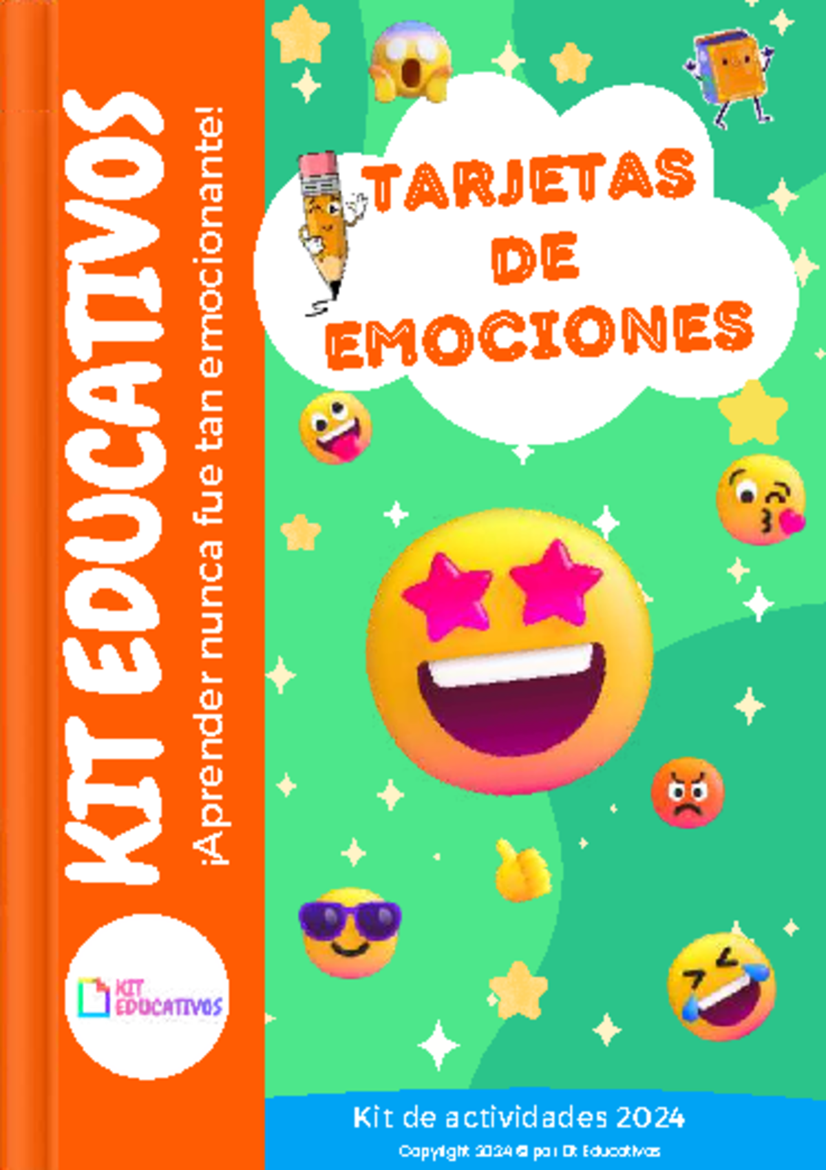 Bonus 2 Tarjetas DE Emociones ruj55w - KIT EDUCATIVOS ¡Aprender nunca ...